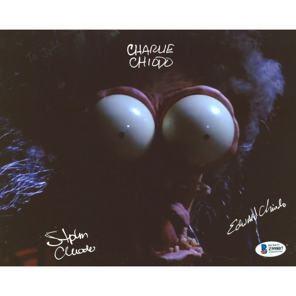 Stephen Chiodo, Charlie Chiodo & Edward Chiodo Signed "Killer Klowns ...