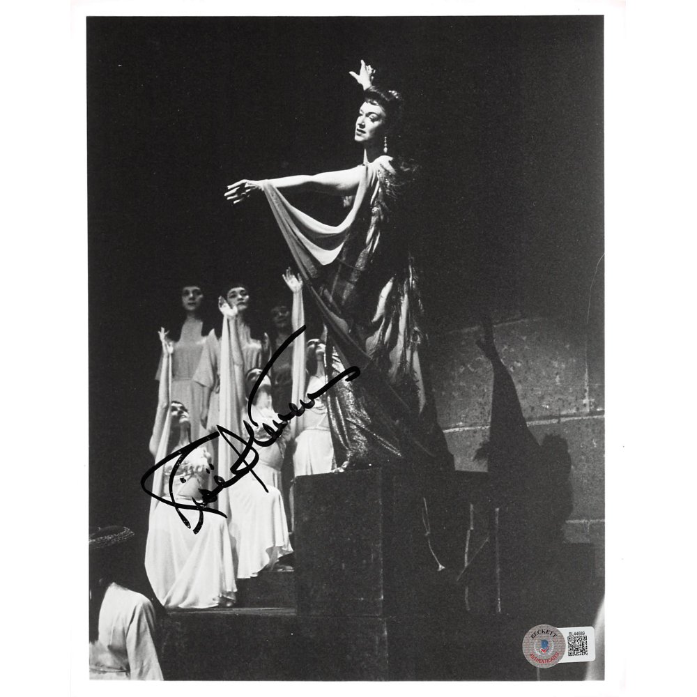 Rise Stevens Signed 8x10 Photo (Beckett) | Pristine Auction