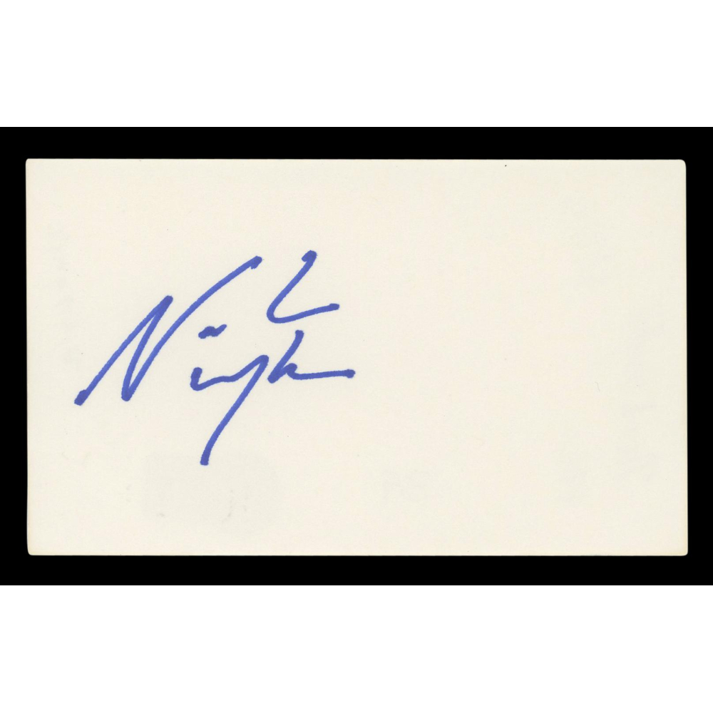 Noah Wyle Signed 3x5 Index Card (Beckett) | Pristine Auction