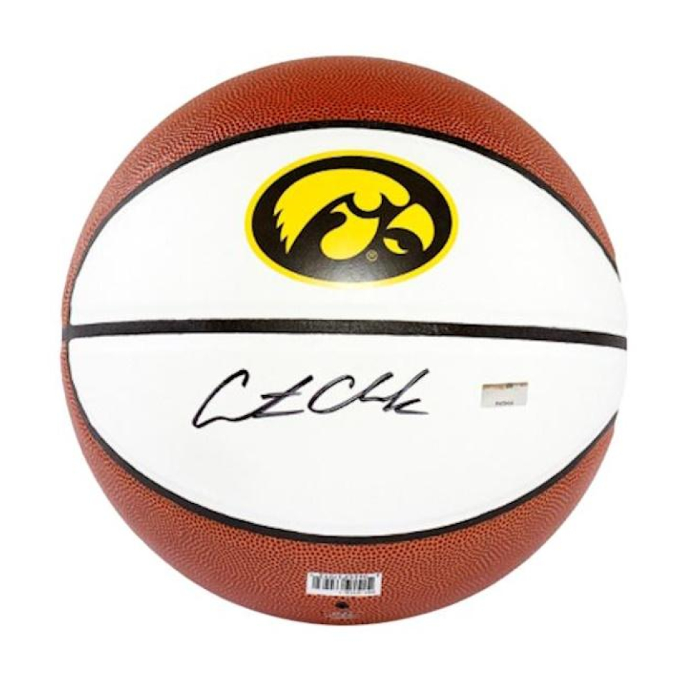 Caitlin Clark Signed Iowa Hawkeyes Logo Basketball (Panini) | Pristine Auction