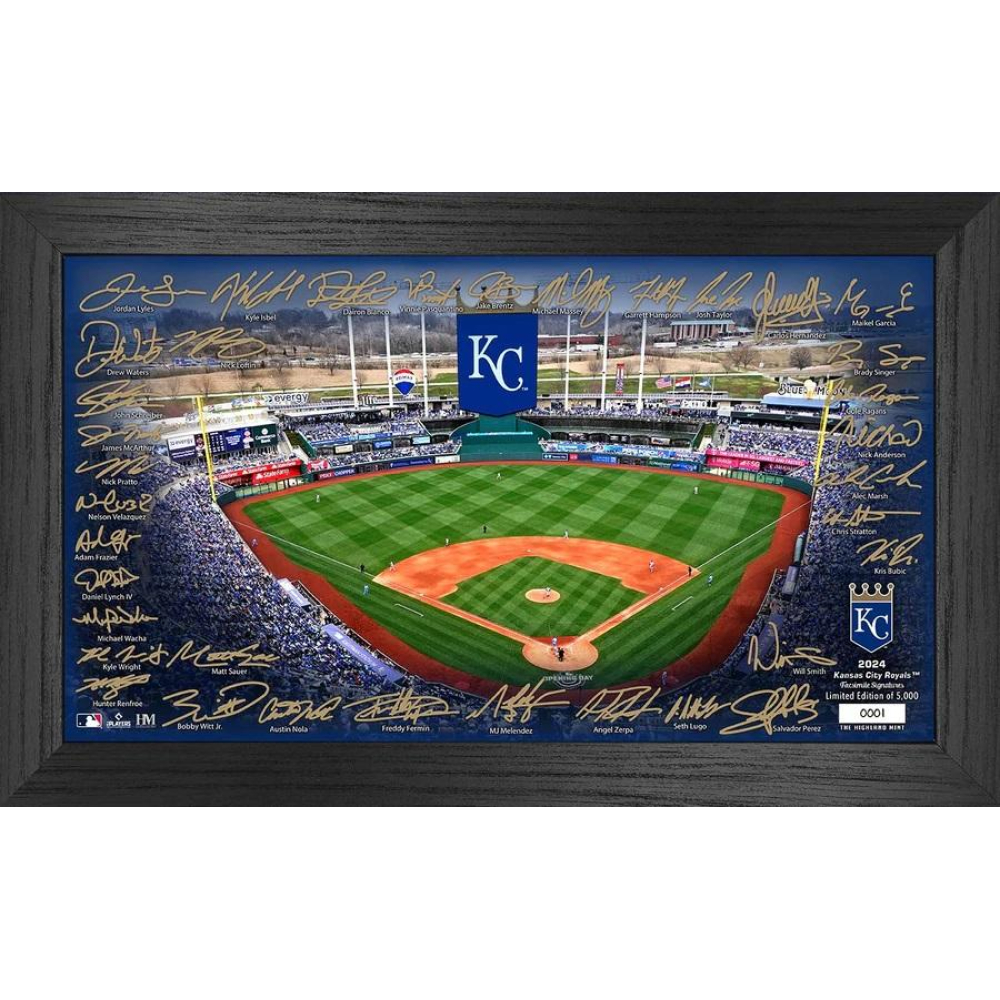 Royals LE 2024 "Signature Field" Custom Framed Photo | Pristine Auction