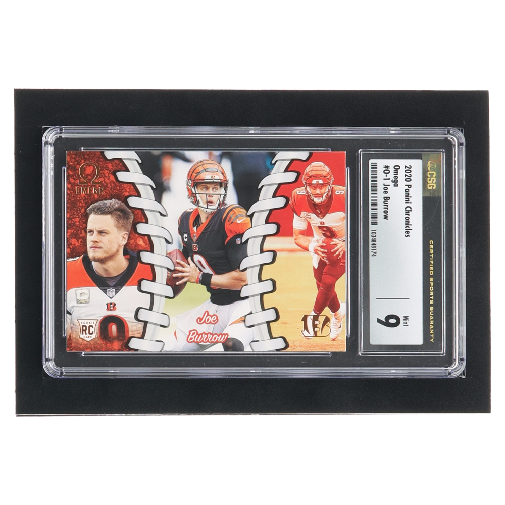 Joe Burrow 2020 Omega #1 RC (CSG 9) | Pristine Auction