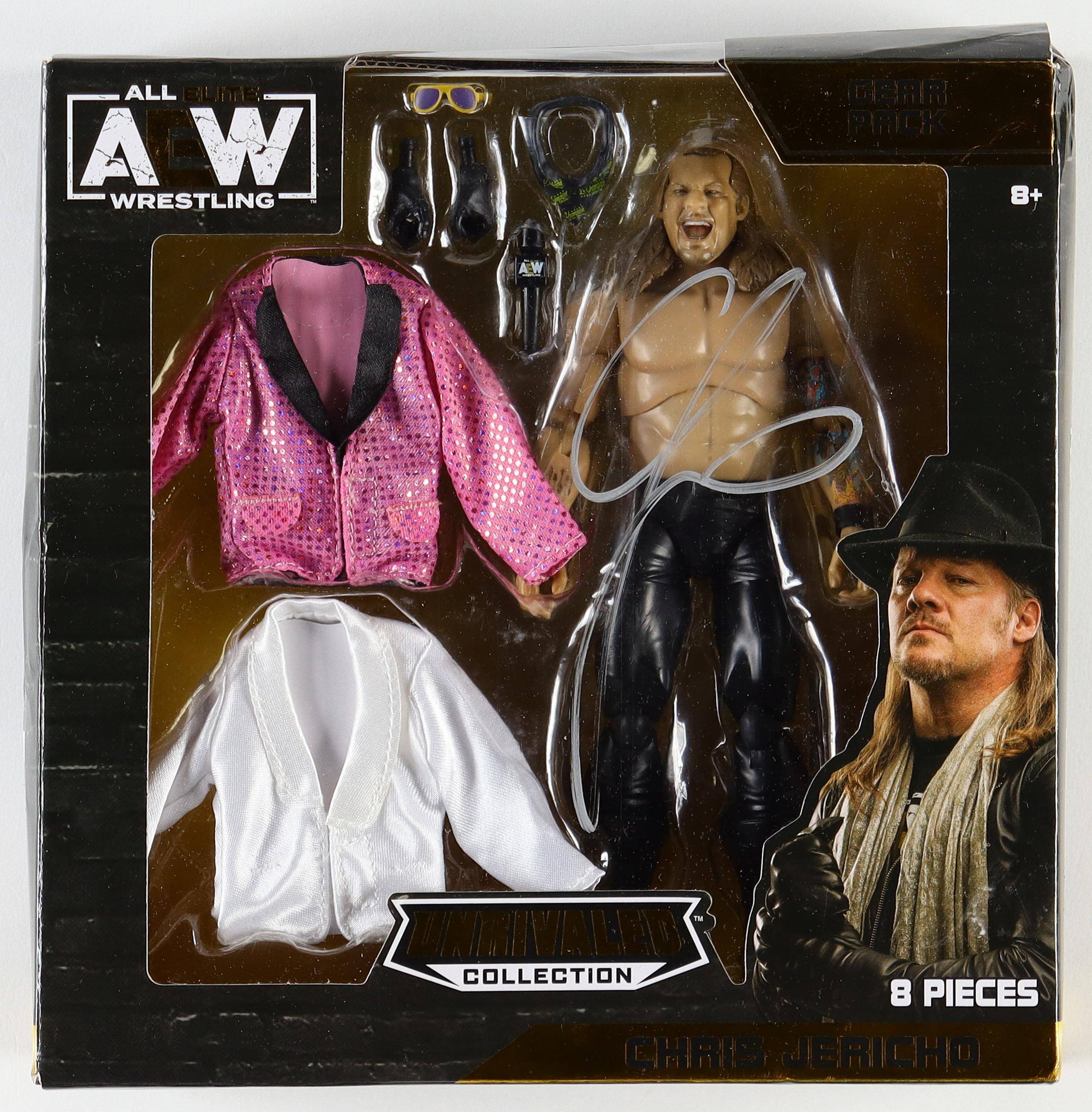 Chris Jericho Signed AEW Action Figure (Beckett) | Pristine Auction