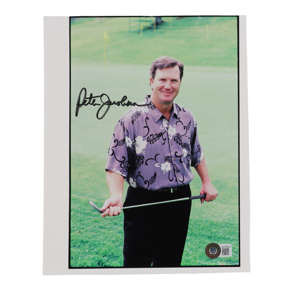 Peter Jacobsen Signed 8x10 Photo (Beckett) | Pristine Auction