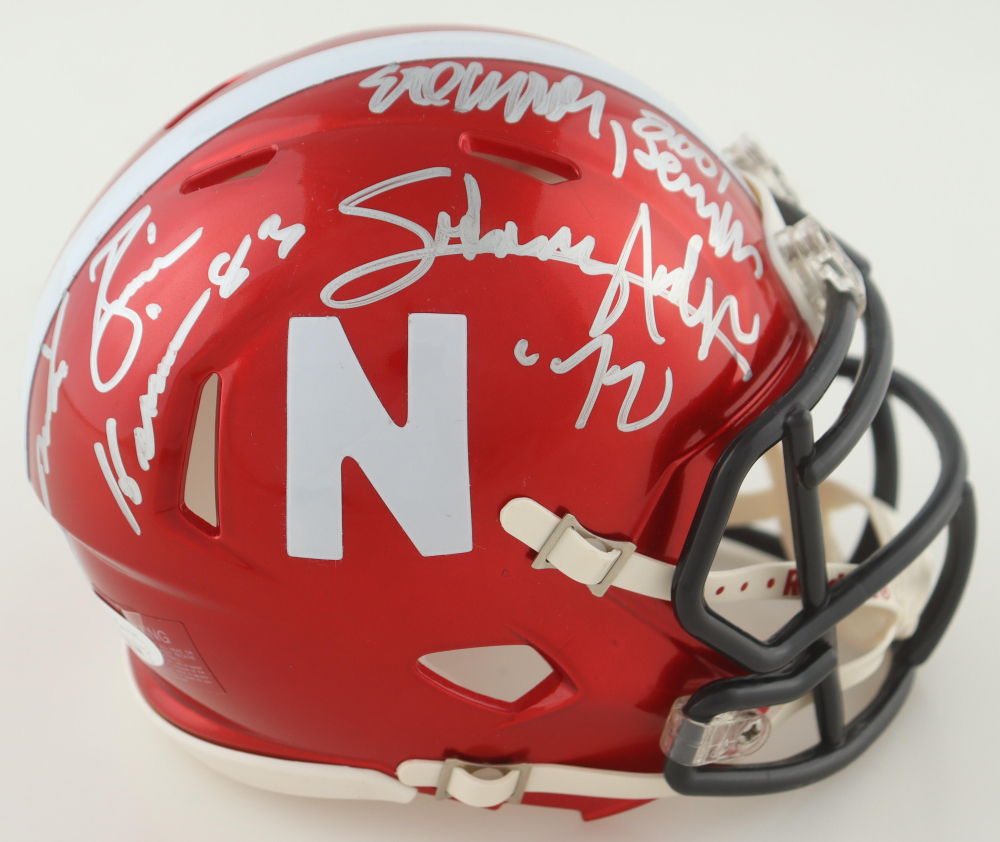 Eric Crouch, Johnny Rodgers & Mike Rozier Signed Nebraska Cornhuskers ...