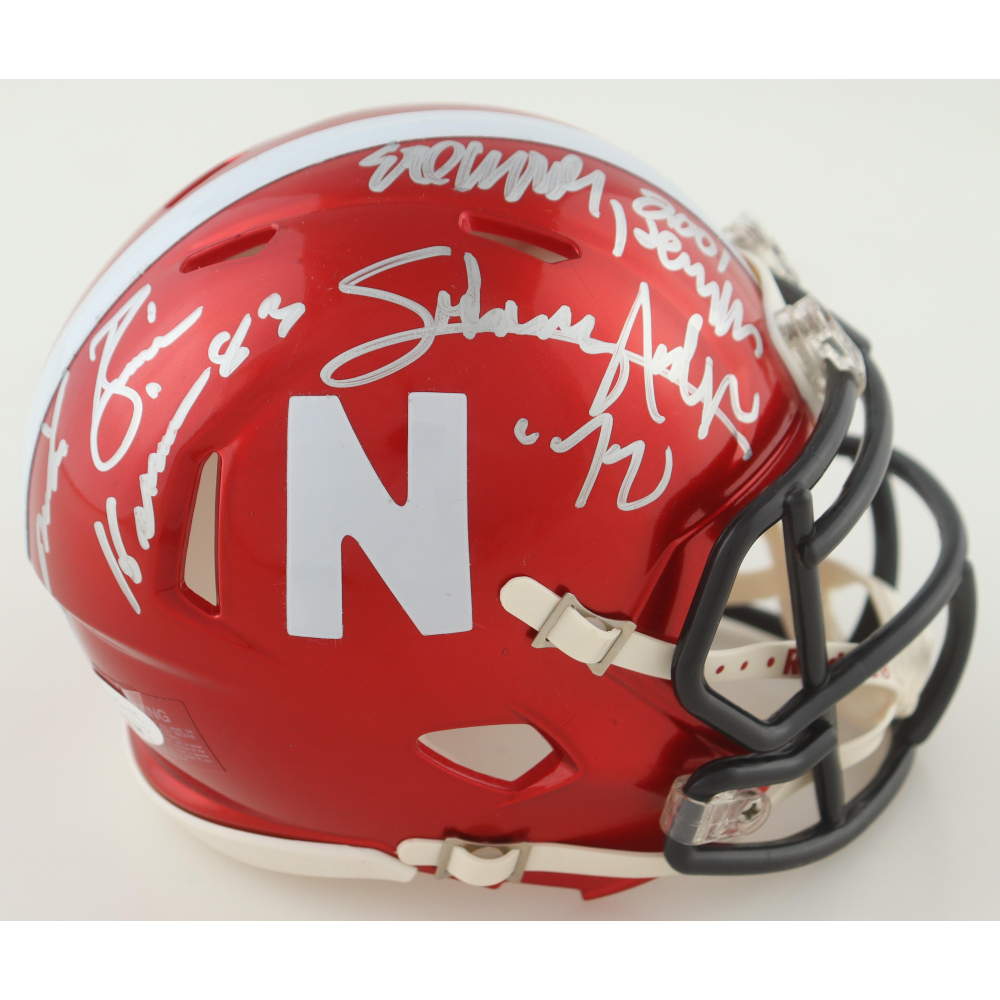 Eric Crouch, Johnny Rodgers & Mike Rozier Signed Nebraska Cornhuskers ...