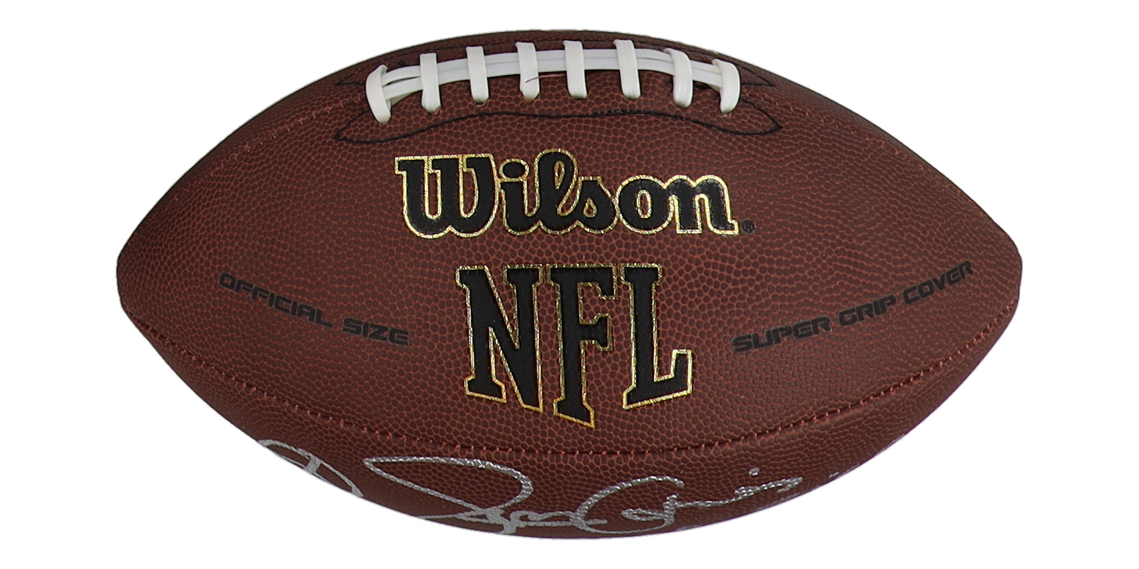 Jon Gries Signed NFL Football Inscribed "Uncle Rico, Go Long!!" With ...