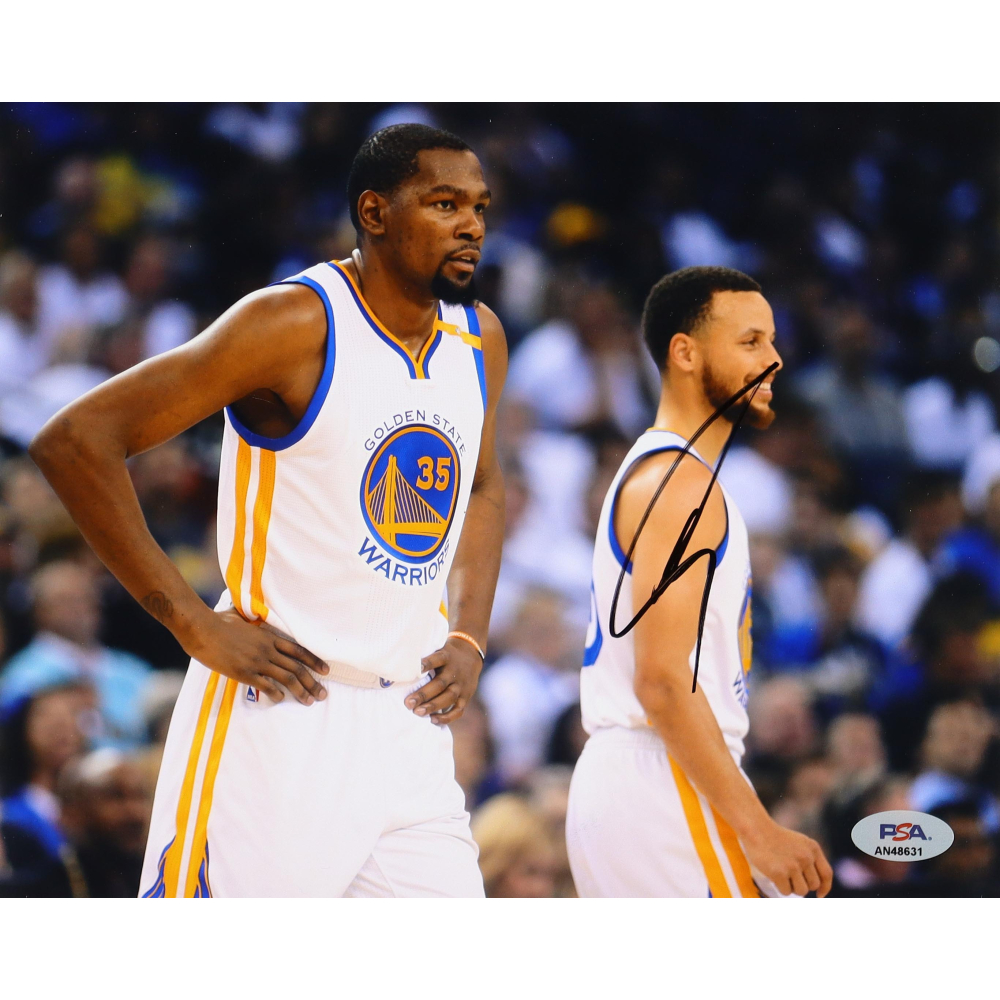 Stephen Curry Signed Warriors 8x10 Photo (PSA) | Pristine Auction