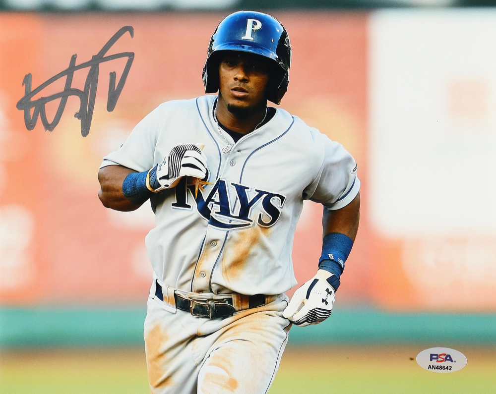 Wander Franco Signed Rays 8x10 Photo (PSA) | Pristine Auction