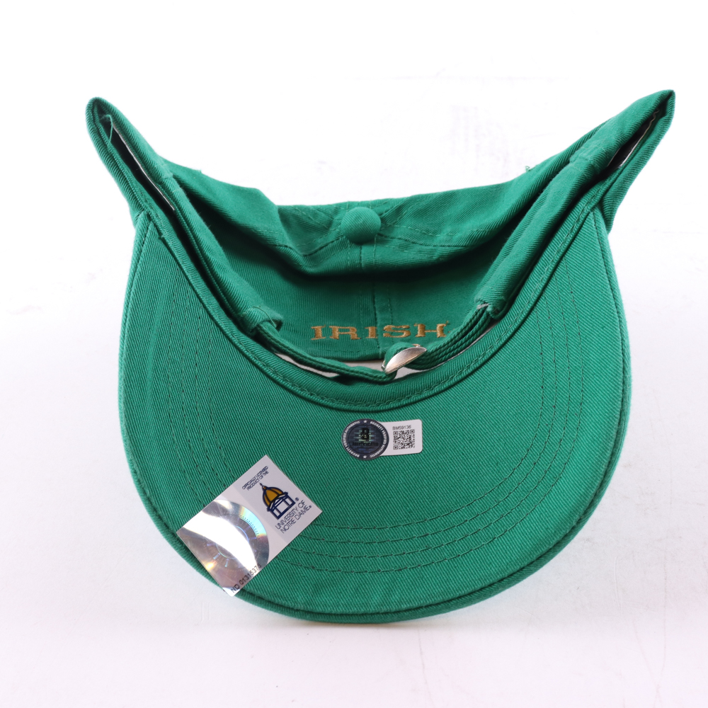 Digger Phelps Signed Notre Dame Fighting Irish Adjustable Hat (Beckett ...