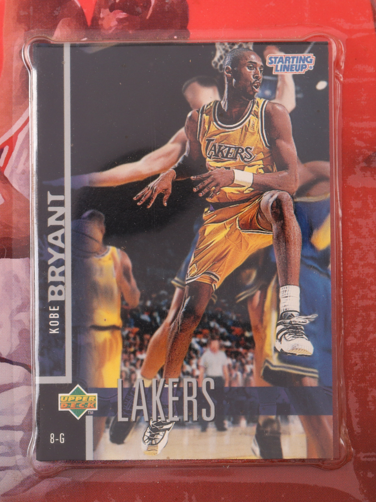 Kobe Bryant Signed 1998 Starting Lineup Action Figure with Trading Card ...