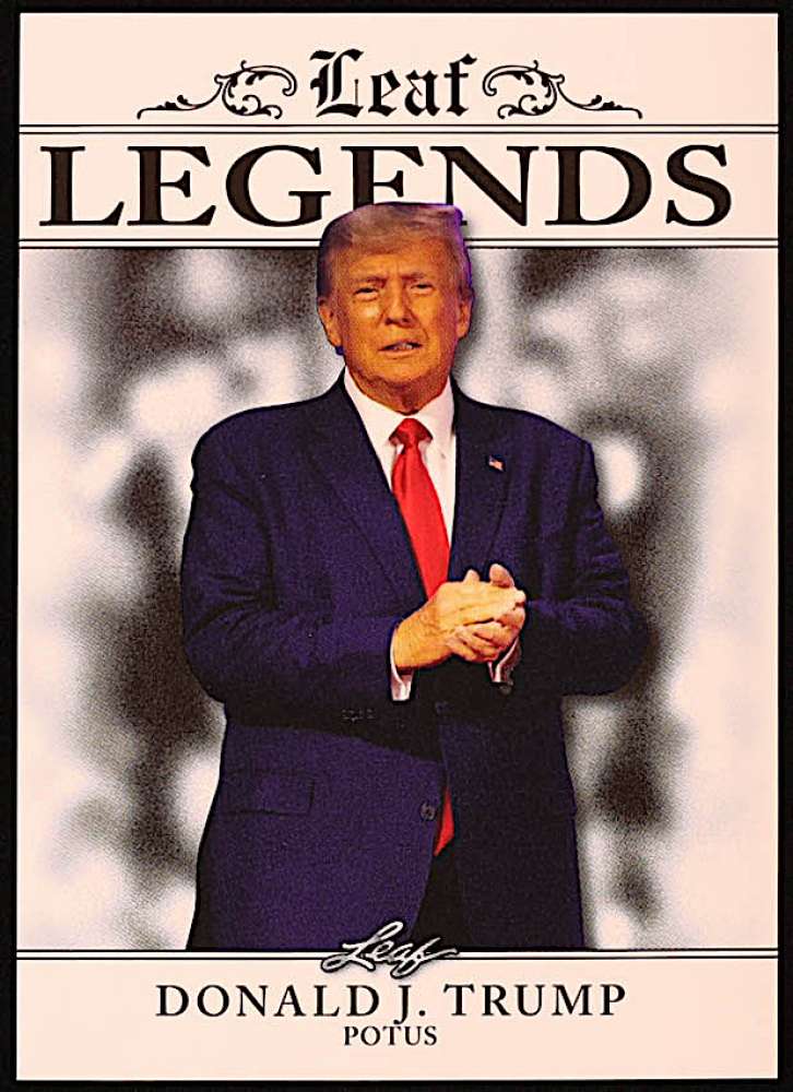 Donald Trump 2022 Leaf Legends #LA03 | Pristine Auction