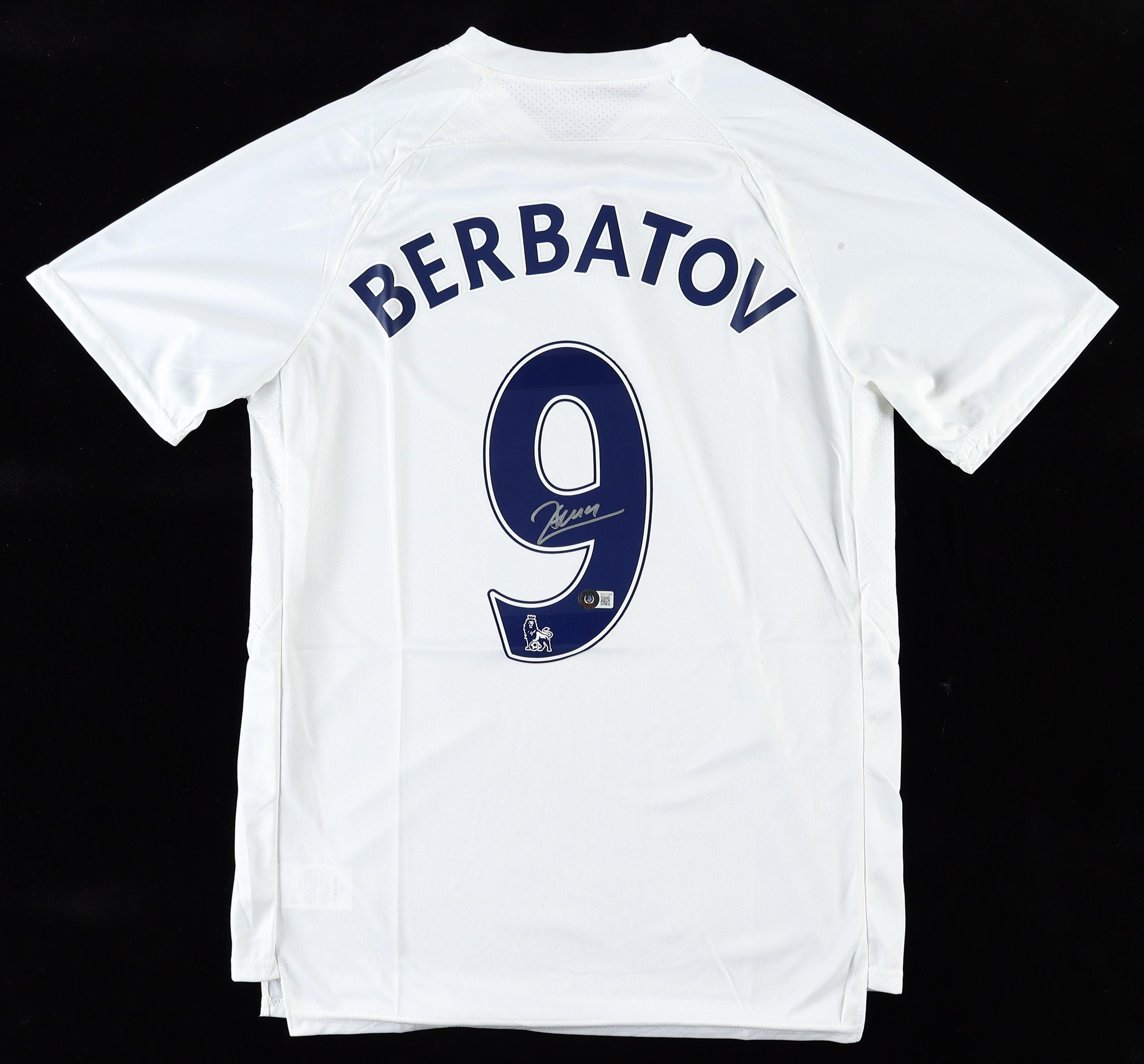 Dimitar Berbatov Signed Jersey (Beckett) | Pristine Auction