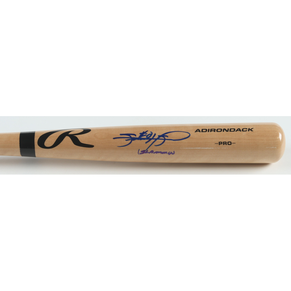 Sammy Sosa Signed Rawlings Baseball Bat Inscribed "Slammin" (Beckett ...