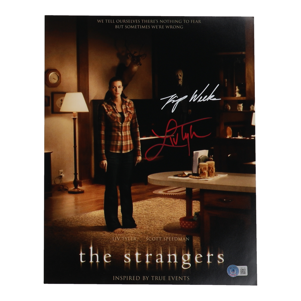 Liv Tyler & Kip Weeks Signed "The Strangers" 11x14 Photo (Beckett ...