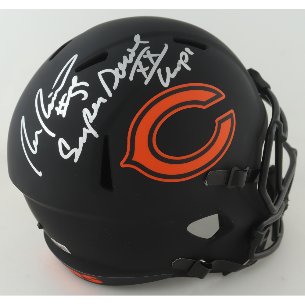 Ron Rivera Signed Bears Full-Size Eclipse Alternate Speed Helmet ...