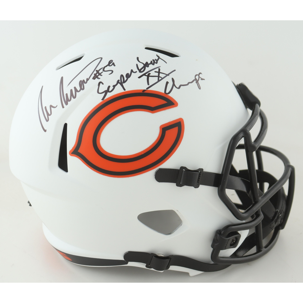 Ron Rivera Signed Bears Full-Size Lunar Eclipse Alternate Speed Helmet ...