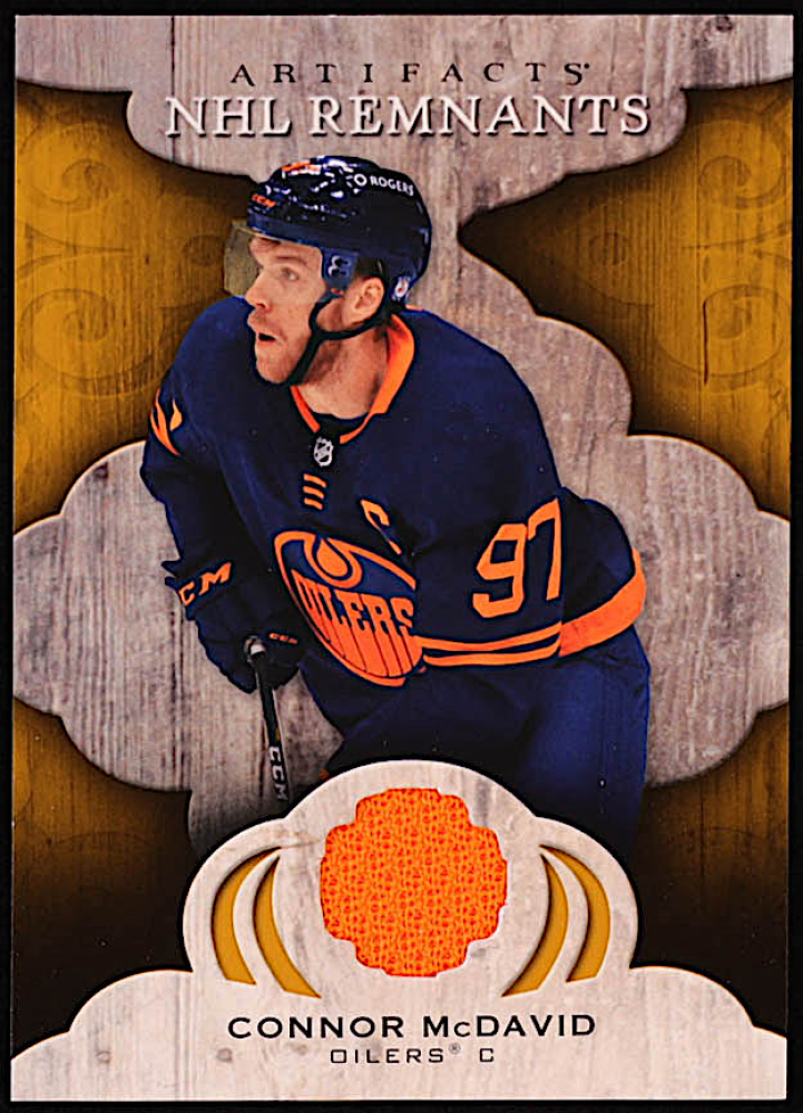 Connor McDavid 2021-22 Artifacts NHL Remnants #NRCM | Pristine Auction
