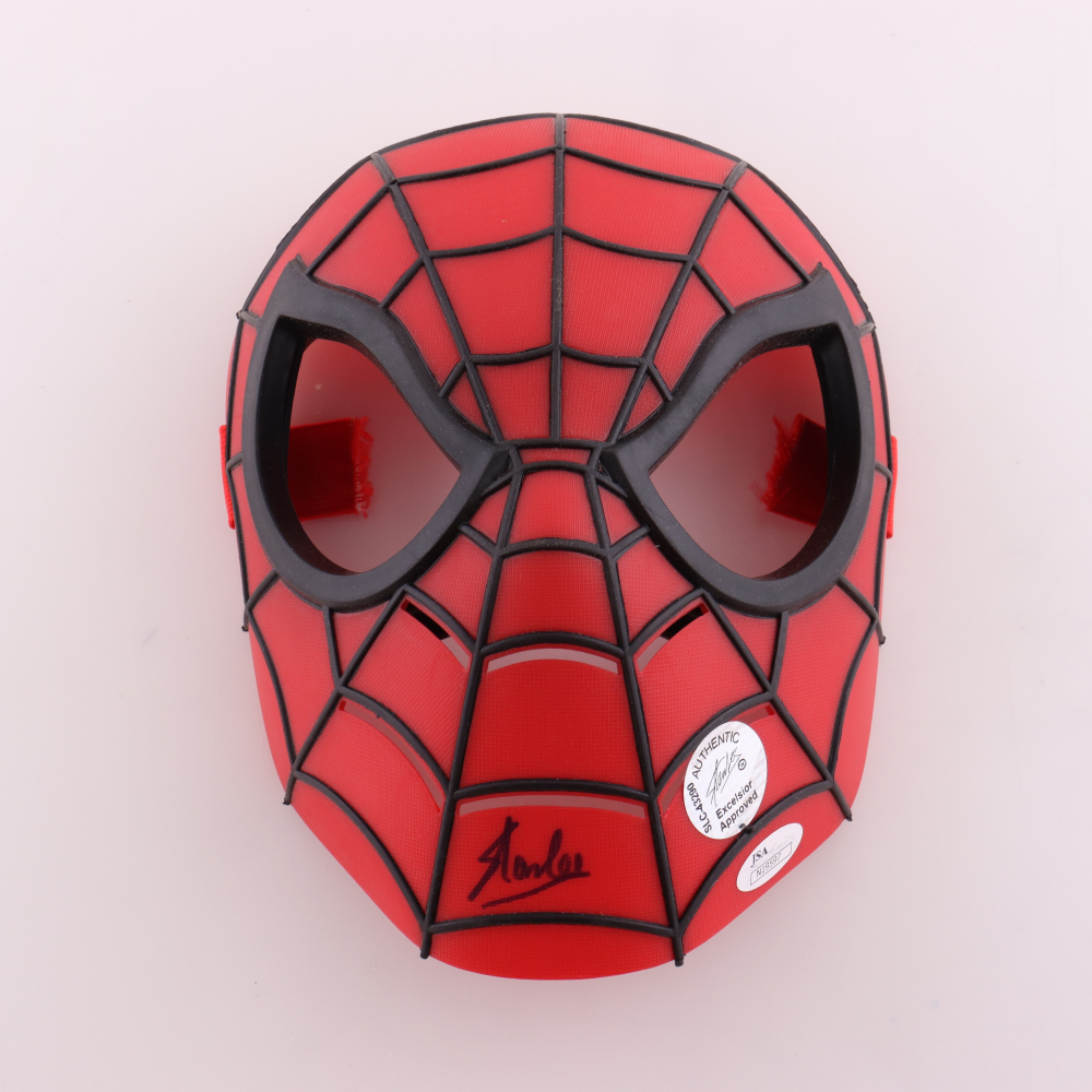 Stan Lee Signed "Spider-Man" Mask (JSA & Lee) | Pristine Auction