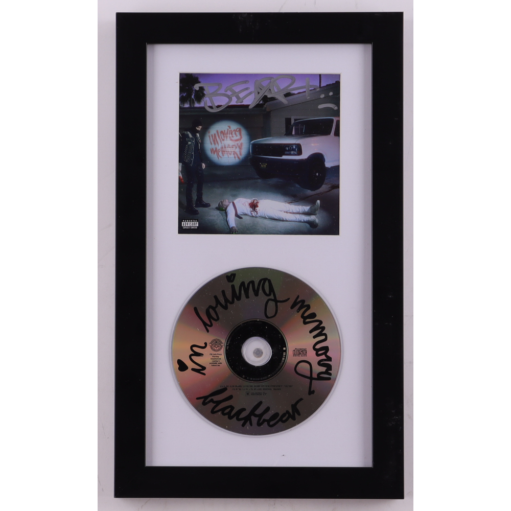 Blackbear Signed "In Loving Memory" Custom Framed CD Insert Display ...