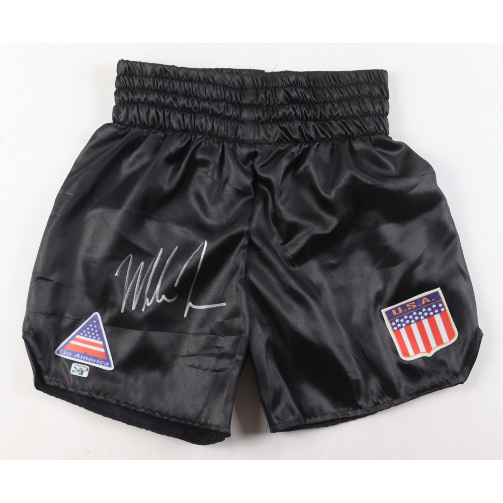 Mike Tyson Signed Boxing Trunks (Tyson & JSA) | Pristine Auction