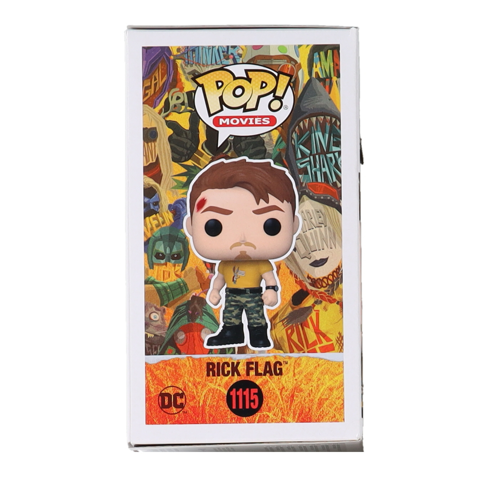 Joel Kinnaman Signed "The Suicide Squad" #1115 Rick Flag Funko Pop ...