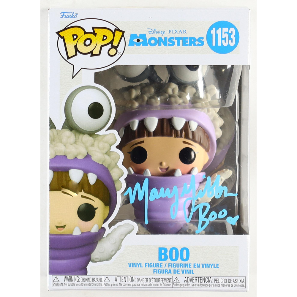 Mary Gibbs Signed "Monster's Inc." #1153 Funko Pop! Inscribed "Boo ...