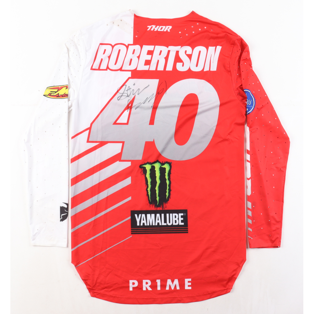 Stilez Robertson Signed Race Issued Jersey | Star Racing Exclusive ...