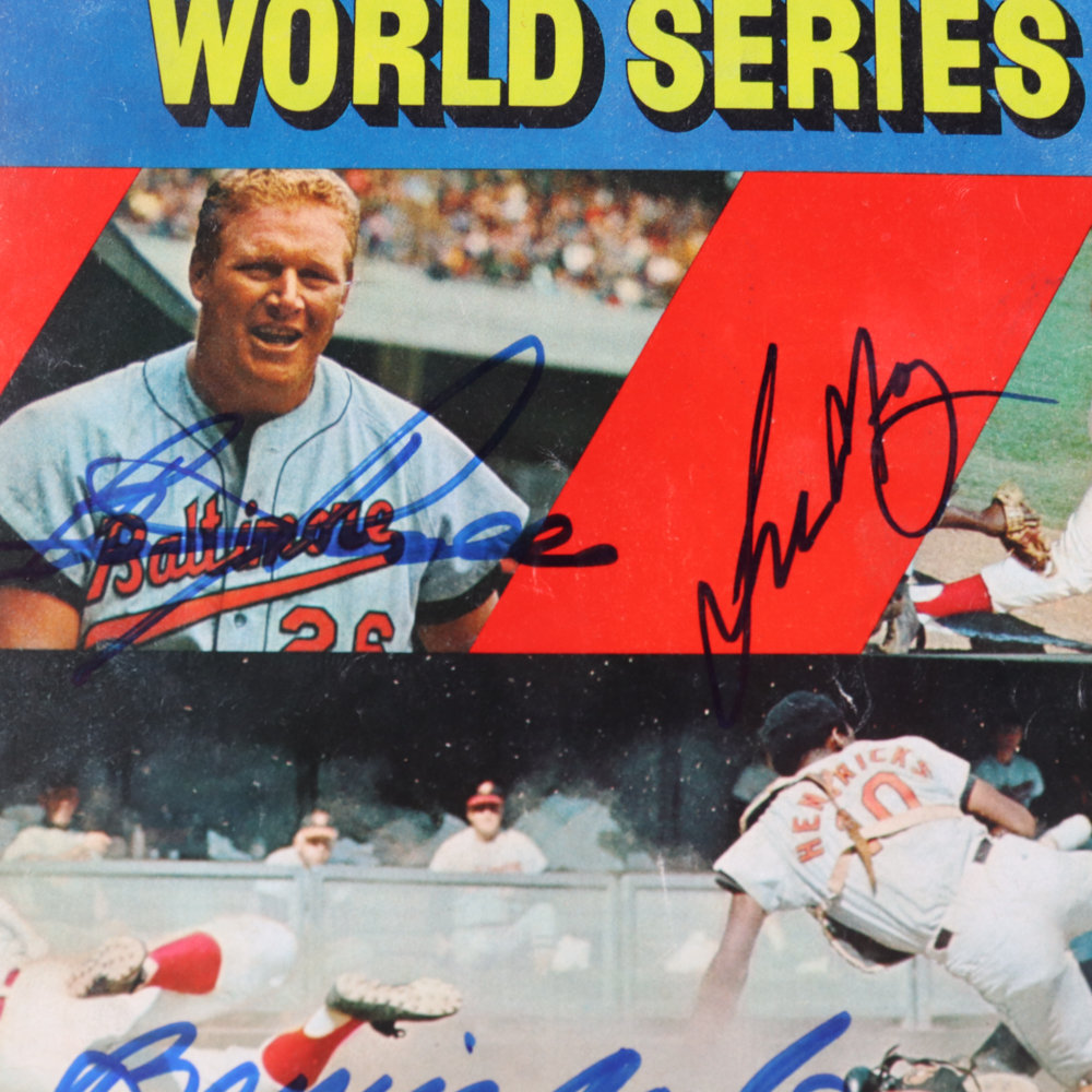 1970 World Series Sports Illustrated Magazine Signed by (5) with Brooks ...