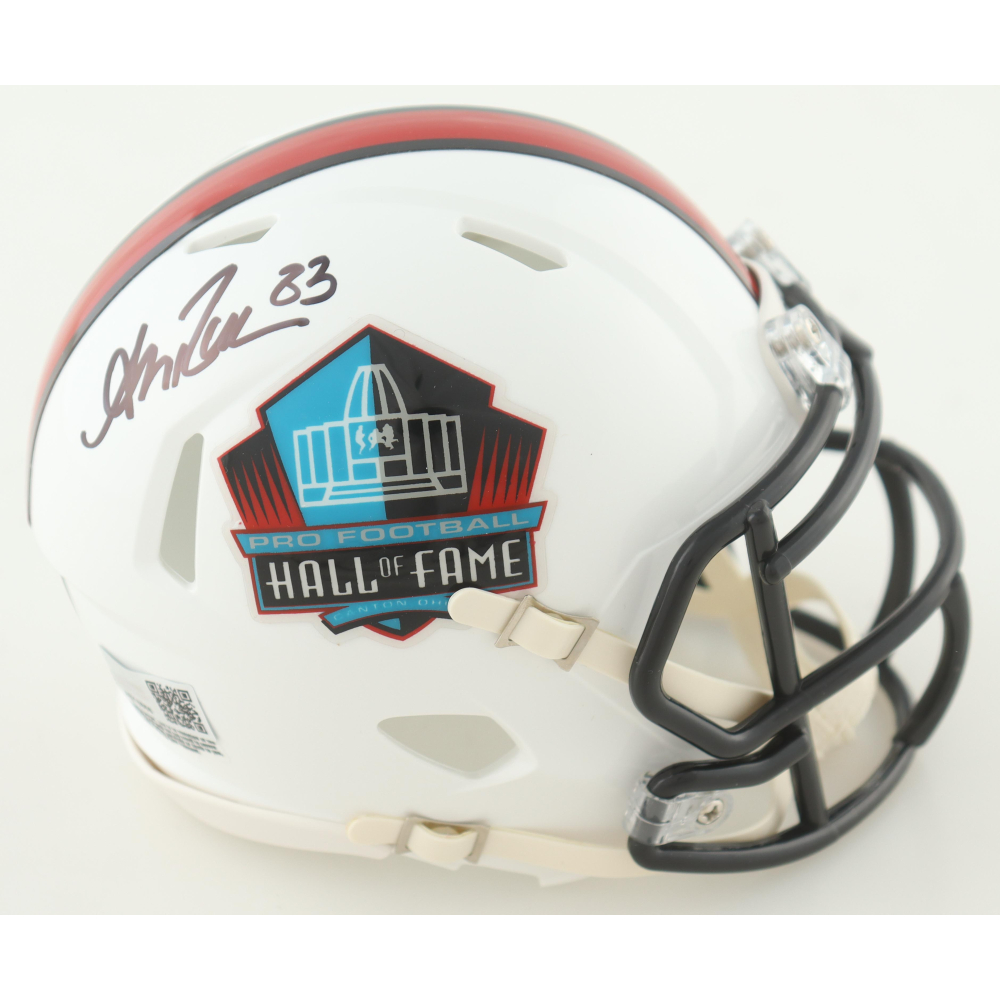 Andre Reed Signed Hall Of Fame Logo Speed Mini Helmet (TSE) | Pristine ...