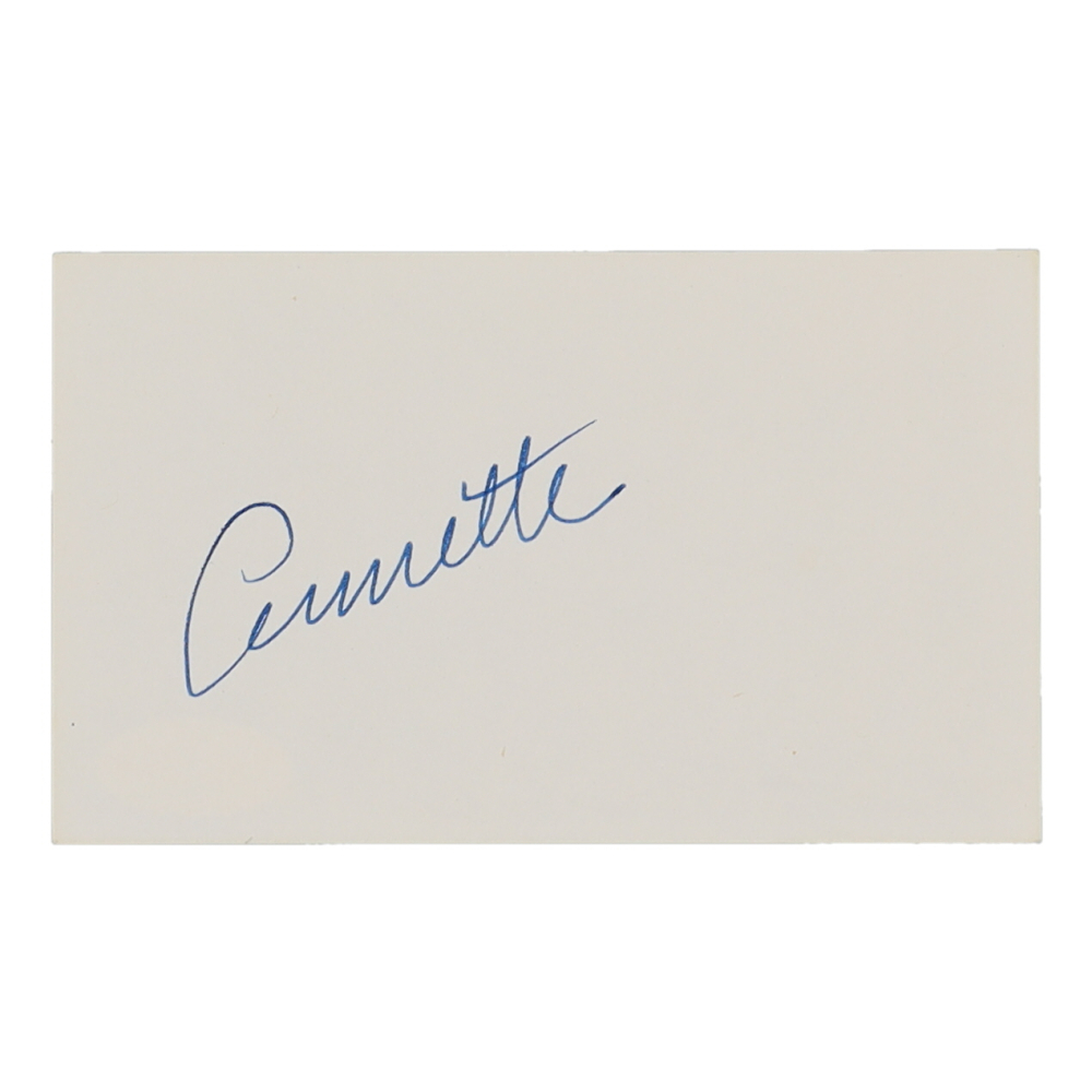 Annette Funicello Signed 3x5 Index Card (JSA) | Pristine Auction
