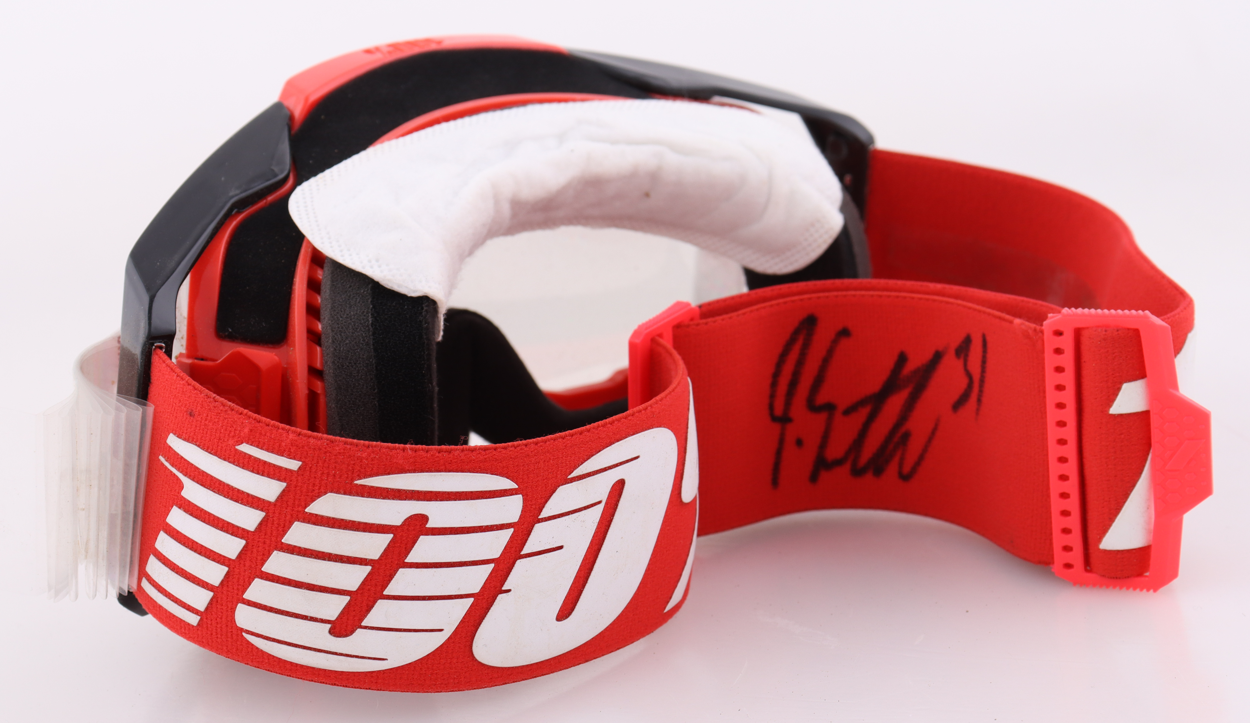 Jordan Smith Signed Race Used Goggles | Star Racing Exclusive Auction ...