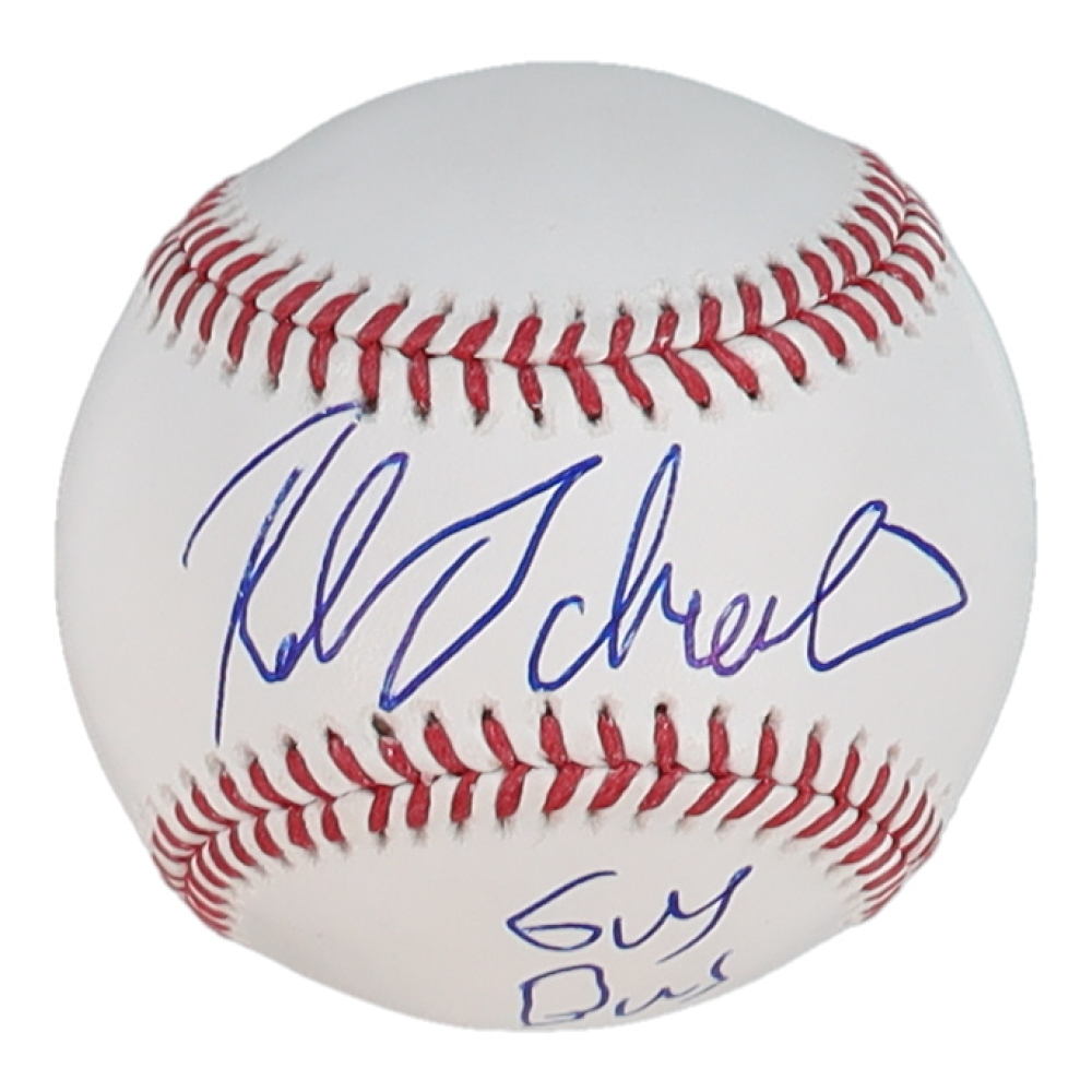 Rob Schneider Signed OML Baseball Inscribed "Gus Bus" (Beckett ...