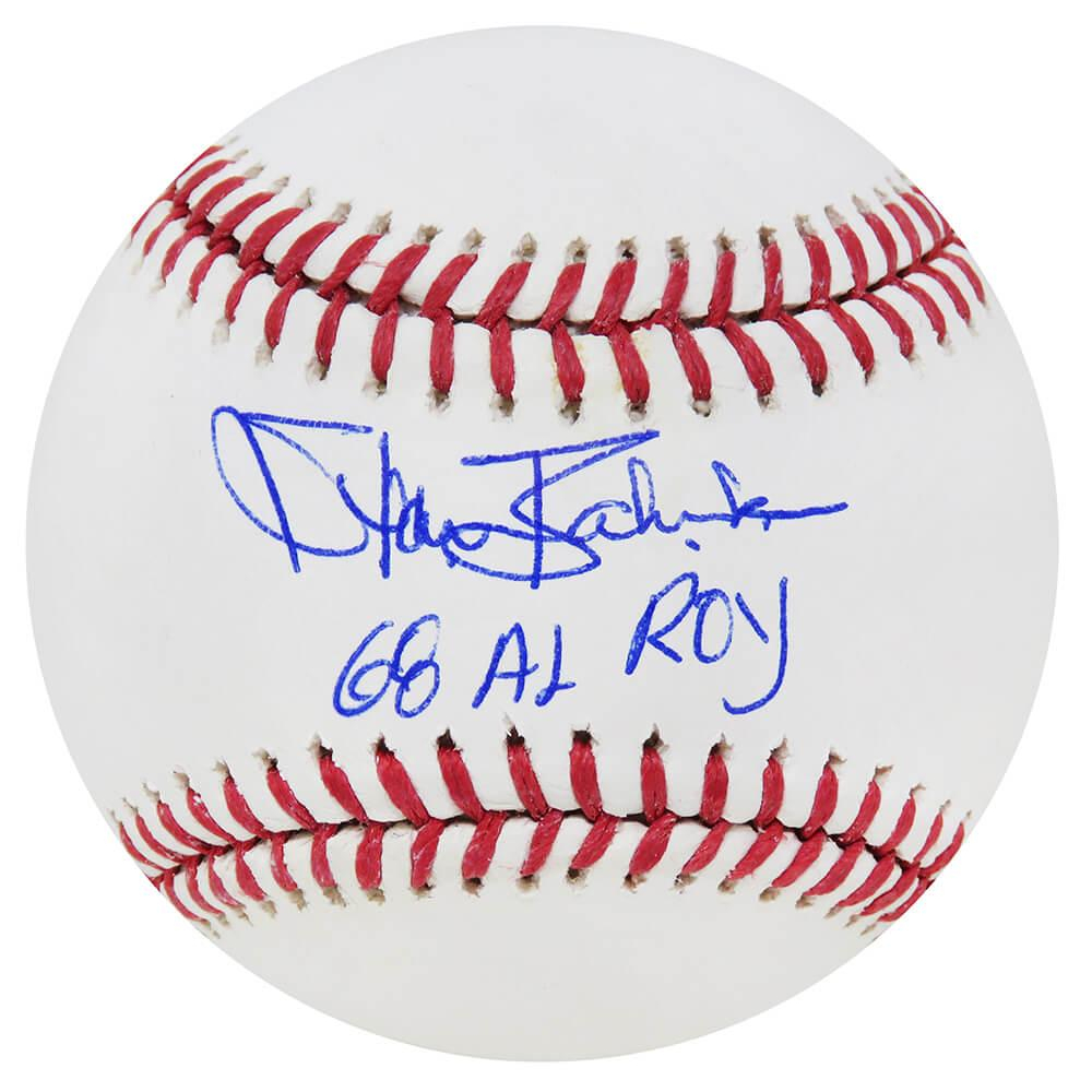 Stan Bahnsen Signed OML Baseball Inscribed "68 AL ROY" (Schwartz ...