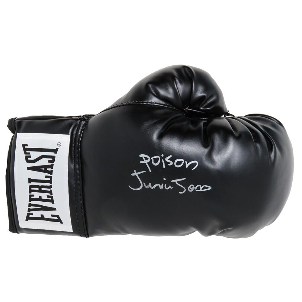 Junior Jones Signed Everlast Boxing Glove Inscribed "Poison" (Schwartz ...