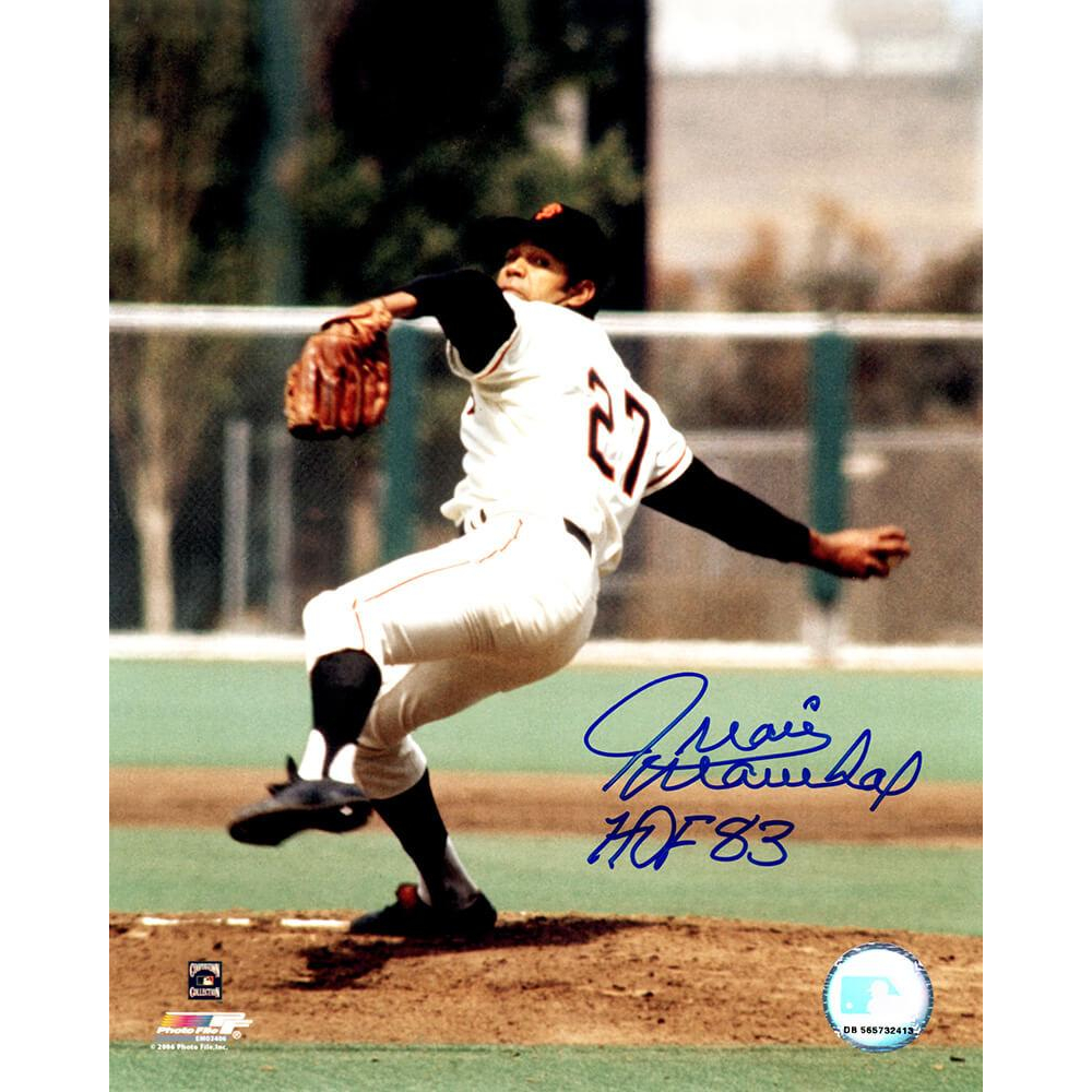 Juan Marichal Signed Giants 8x10 Photo Inscribed "HOF 83" (Schwartz ...