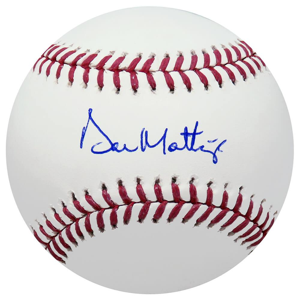 Don Mattingly Signed OML Baseball (Schwartz) | Pristine Auction