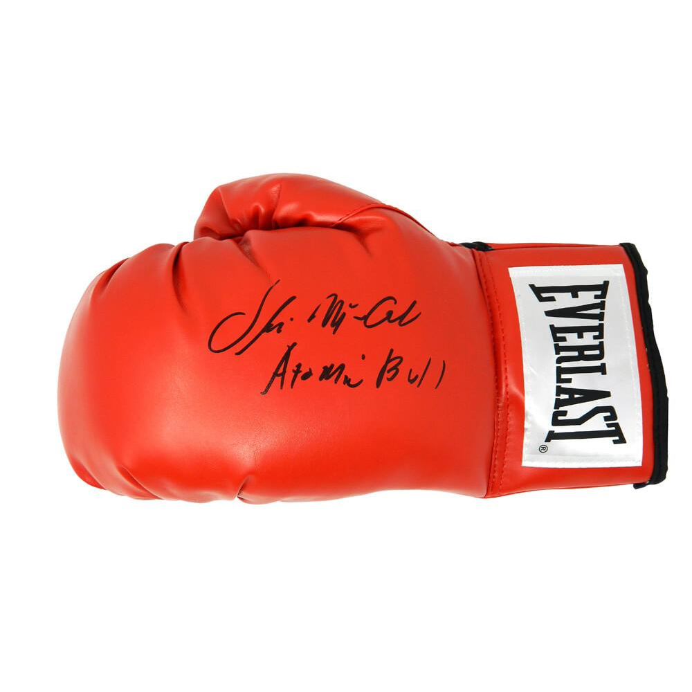 Oliver McCall Signed Everlast Boxing Glove Inscribed "Atomic Bull ...