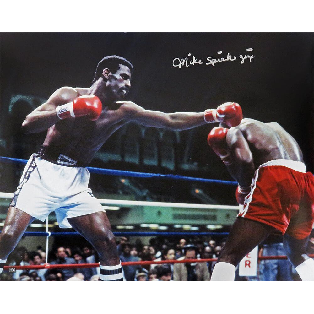 Michael Spinks Signed 16x20 Photo Inscribed "Jinx" (Schwartz ...