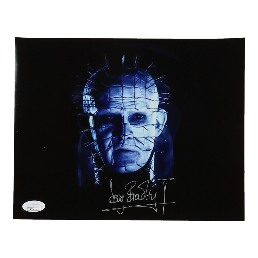 Doug Bradley Signed "Hellraiser" 8x10 Photo with Nail Sketch (JSA ...