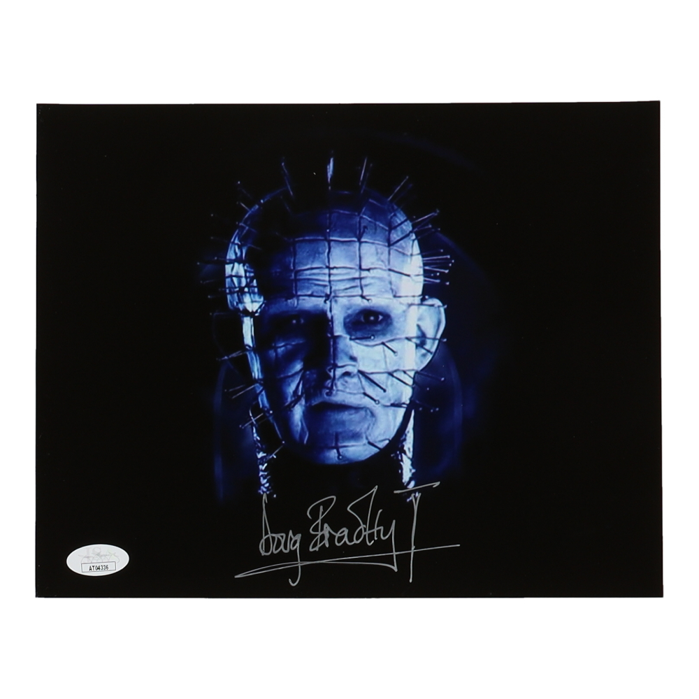 Doug Bradley Signed "Hellraiser" 8x10 Photo with Nail Sketch (JSA ...