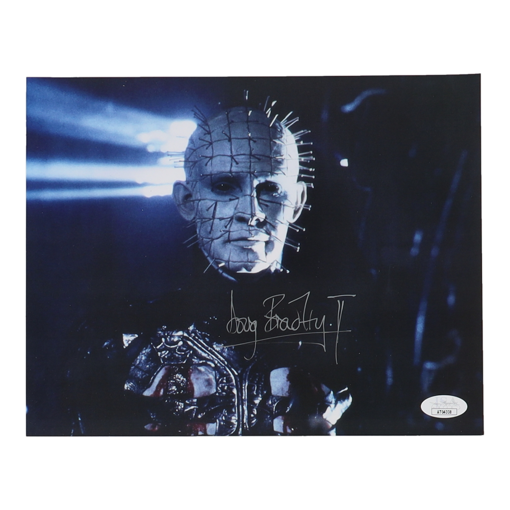 Doug Bradley Signed "Hellraiser" 8x10 Photo with Nail Sketch (JSA ...