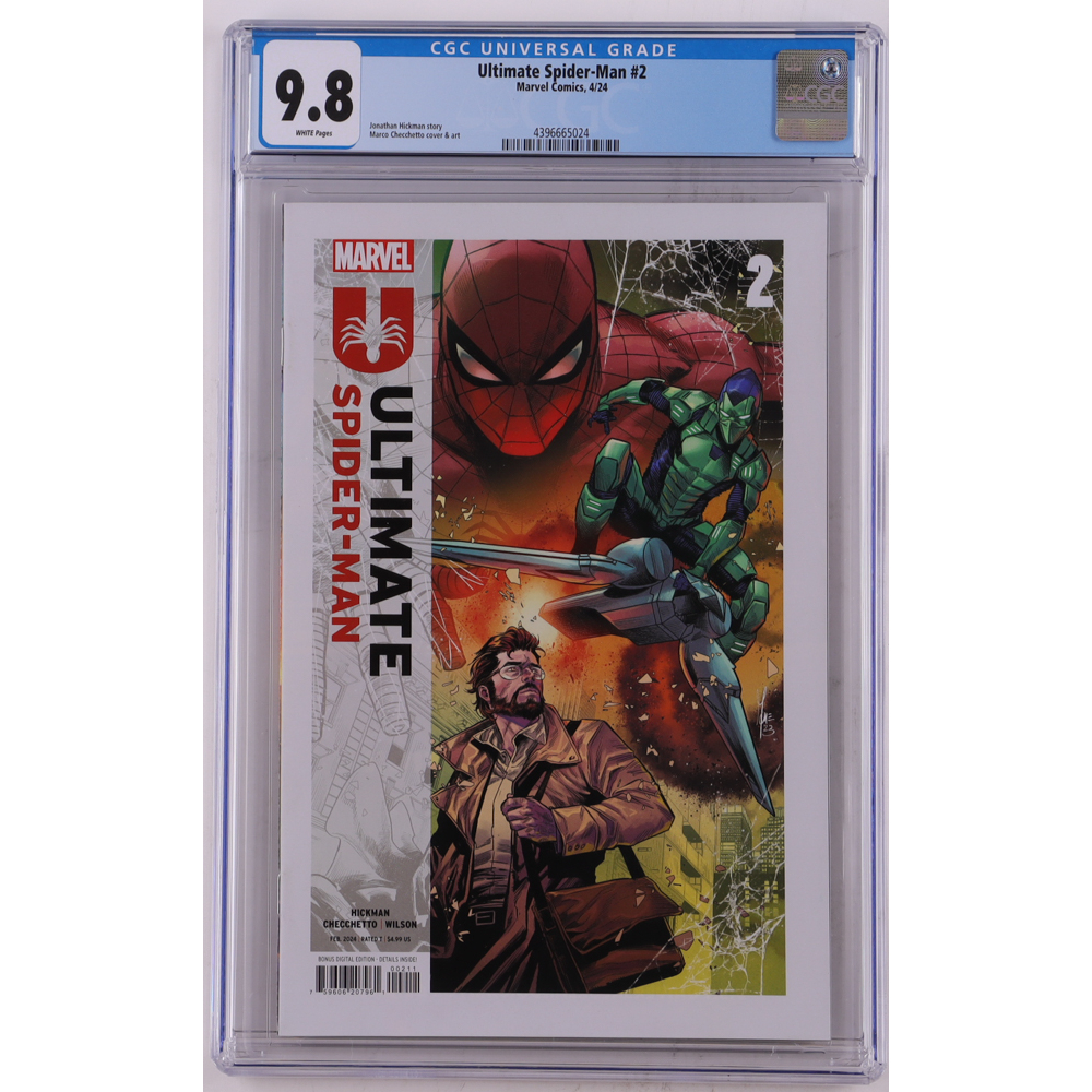 2024 "Ultimate Spider-Man" Issue #2 Marvel Comic Book (CGC 9.8 ...
