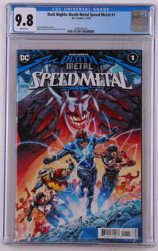 2020 "Dark Nights: Death Metal Speed Metal" Issue #1 DC Comic Book (CGC ...