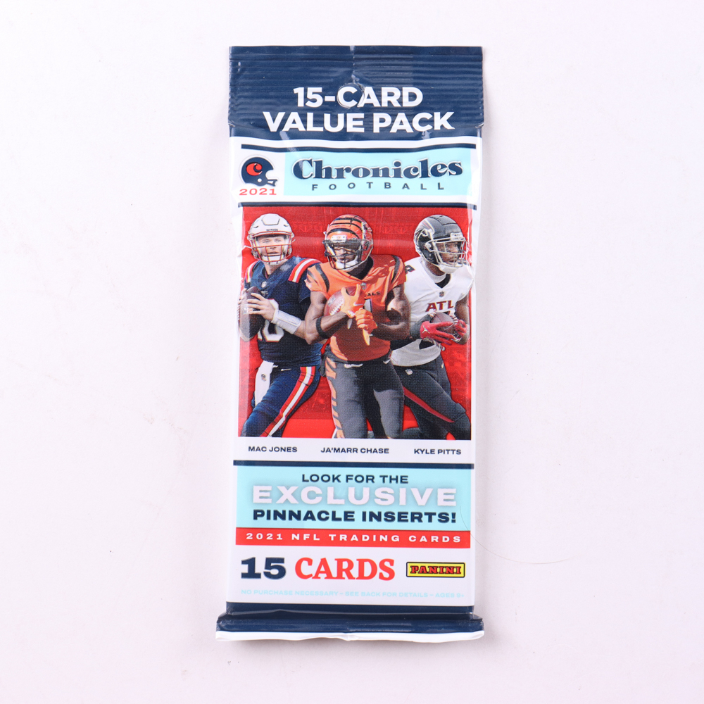 2021 Panini Chronicles Football Fat Pack With (15) Cards | Pristine Auction