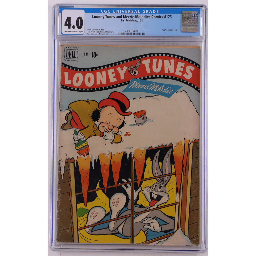 1952 Looney Tunes And Merrie Melodies Issue 123 Dell Comic Book Cgc