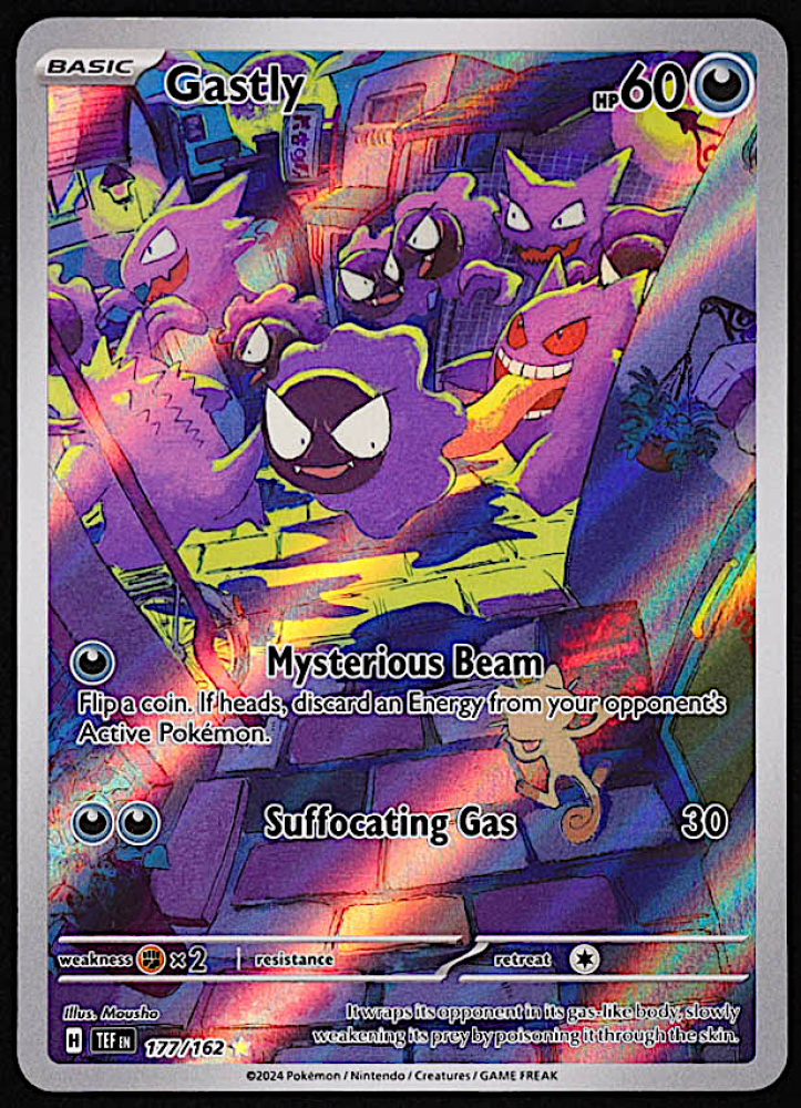 Gastly 2024 Pokemon Scarlet and Violet Temporal Forces #177 | Pristine ...
