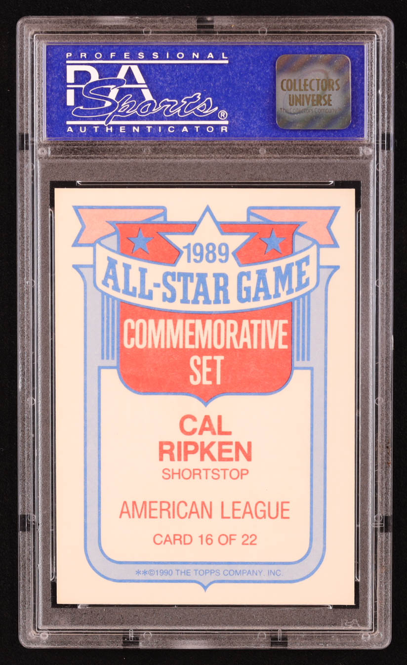 Cal Ripken 1990 Topps Glossy All-Stars #16 (PSA 9) | Pristine Auction