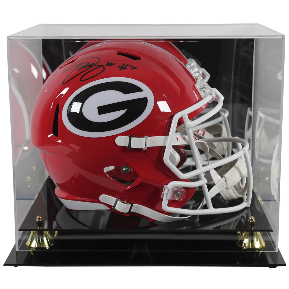 Quay Walker Signed Georgia Bulldogs Full-Size Speed Helmet with Display ...