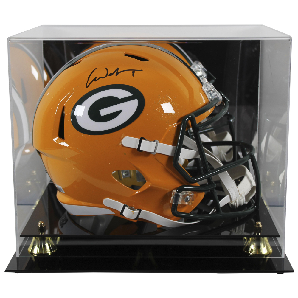 Christian Watson Signed Packers Full-Size Speed Helmet with Display ...